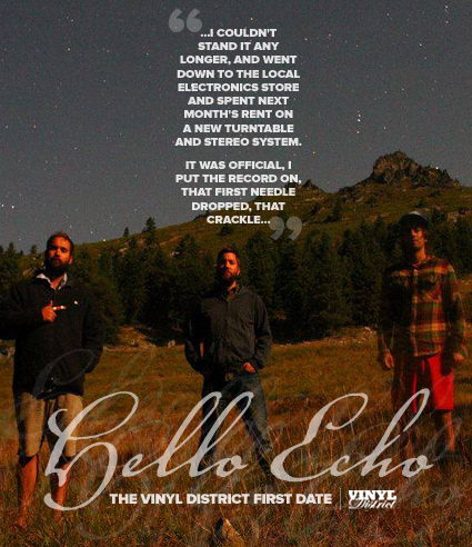 Hello Echo, The TVD First Date - The Vinyl District