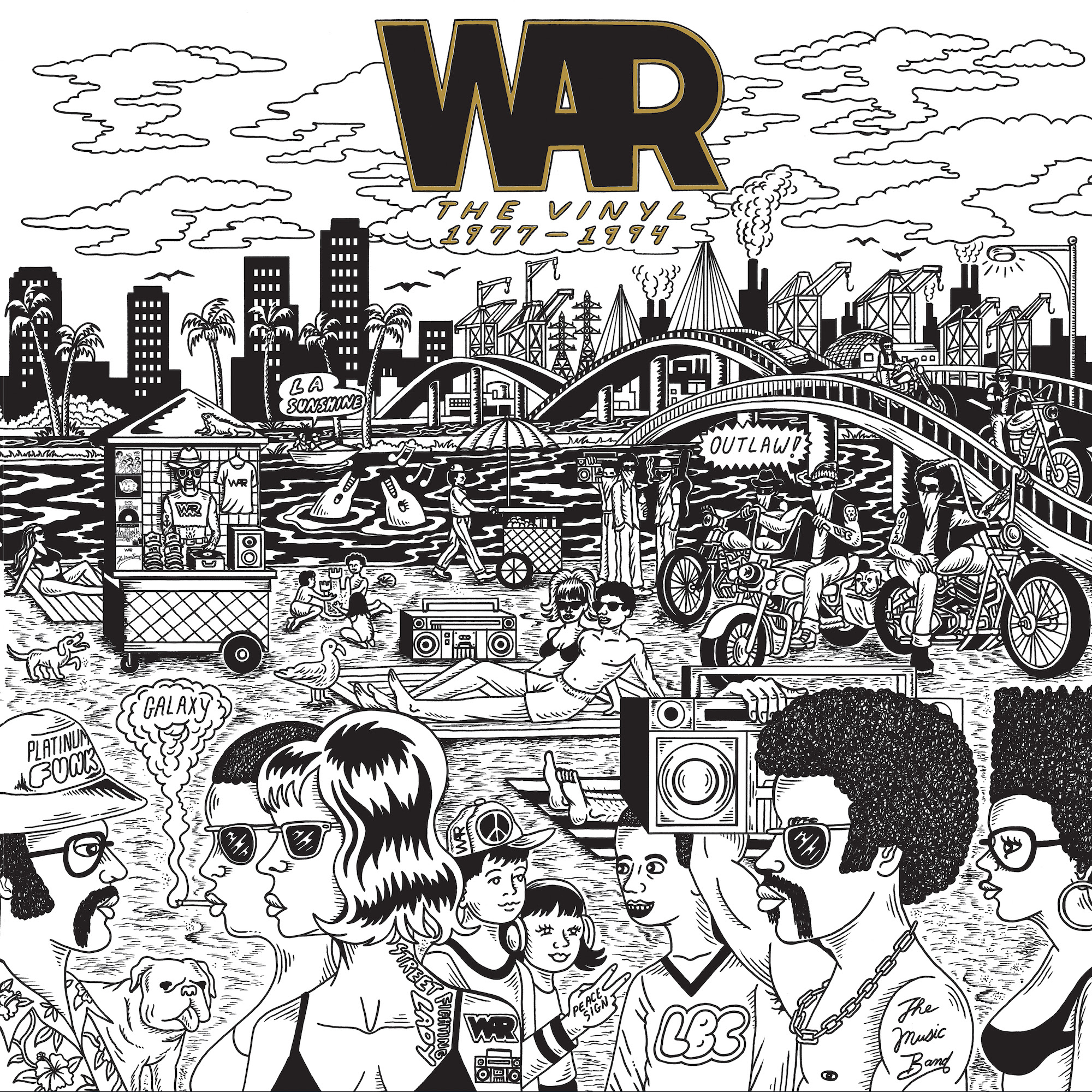 TVD Radar: WAR, The Collection 1977–1994, 5LP, 5CD box sets in stores 11/29